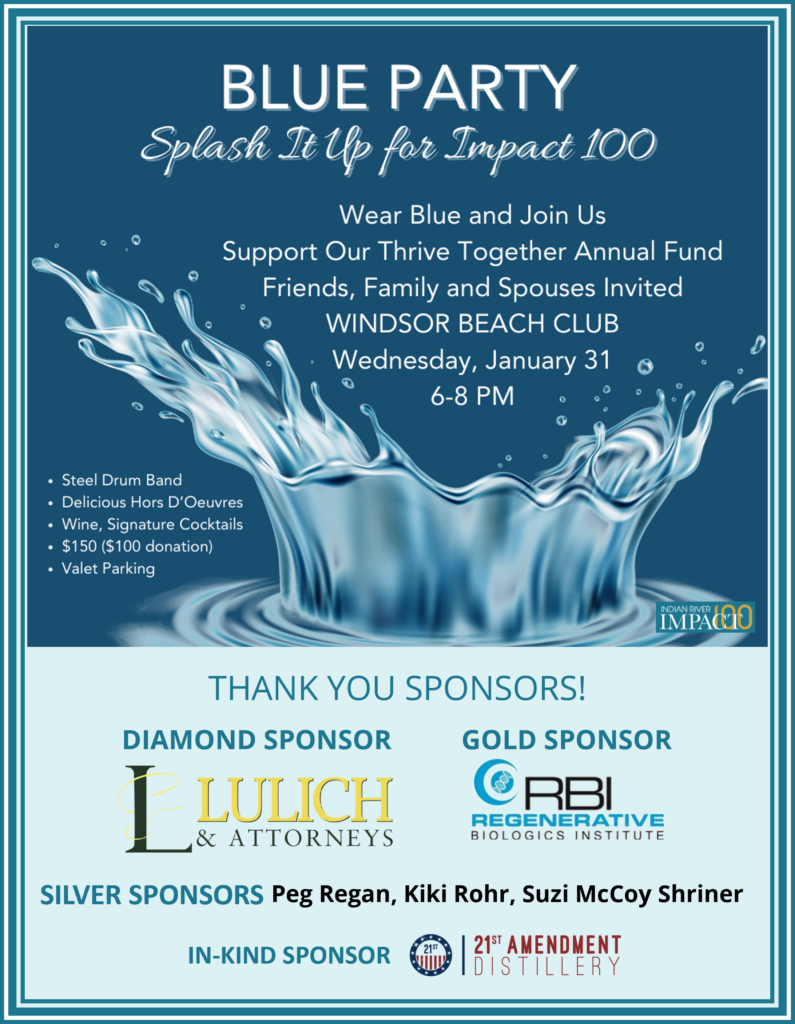 The Blue Party - Impact 100